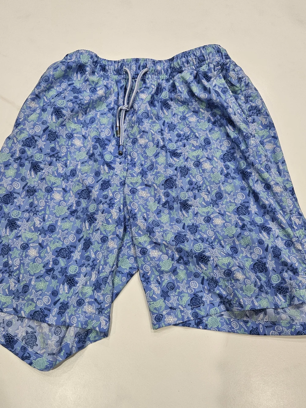 Peter Millar | Swim | Peter Millar Blue Seaside Swim Trunks | Poshmark